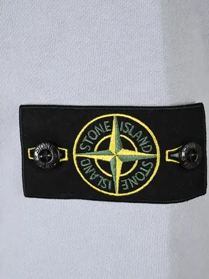 Stone Island Long-sleeve Crewneck Sweatshirt With Patch - Gray