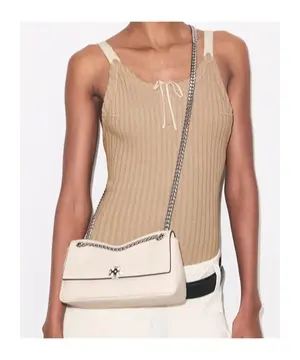 Tory Burch Small Charlie Quilted Small Shoulder Bag