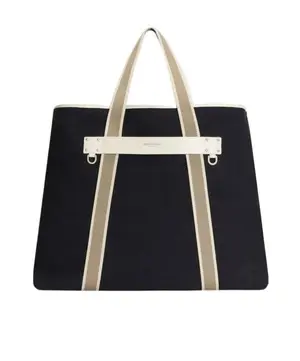Dolce & Gabbana Essenza Canvas Shopping Bag - Black