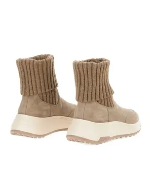 Hogan Ribbed Knit Sneakers