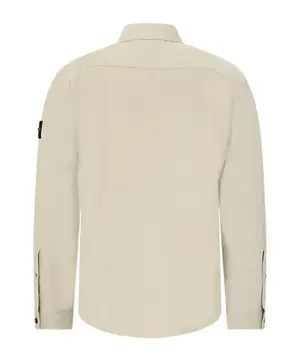 Stone Island Logo Patch Long Sleeved Shirt