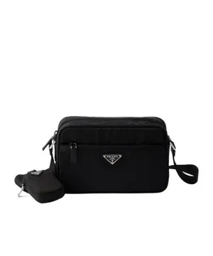 Prada Re-nylon Shoulder Bag - Black