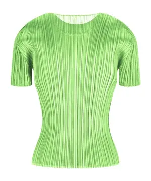 PLEATS PLEASE BY ISSEY MIYAKE Pleats Please Issey Miyake Pleated Crewneck Top