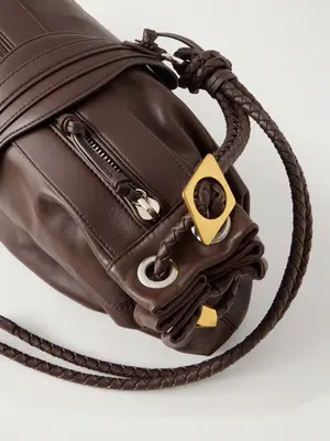 Isabel Marant Étoile Medium Braided Leather Shoulder Bag