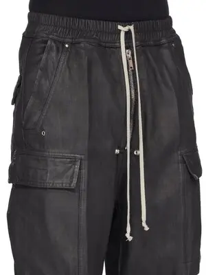 Rick Owens Double Cargo Jumbo Bela Pants