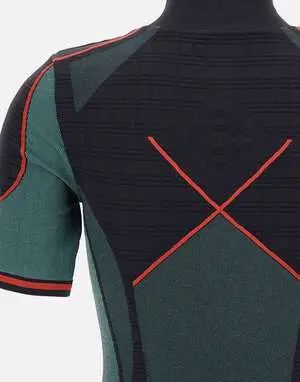 Casablanca High-neck Half-zip Top