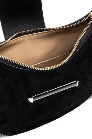 JIMMY CHOO Logo Embossed Small Shoulder Bag