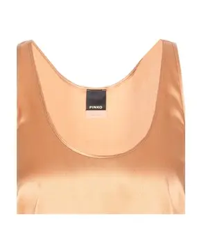 Pinko Crewneck Satin Tank Top