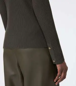 Max Mara Virgin Wool Rib-knit Sweater
