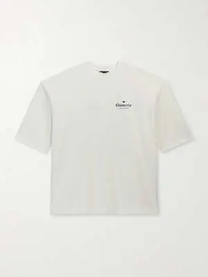 ADIDAS ORIGINALS Willy Chavarria Mexico Printed Cotton-jersey T-shirt - White