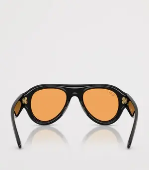 Ray-ban Aviator Puffer Sunglasses