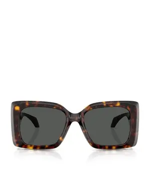 Versace Square Tortoiseshell Sunglasses