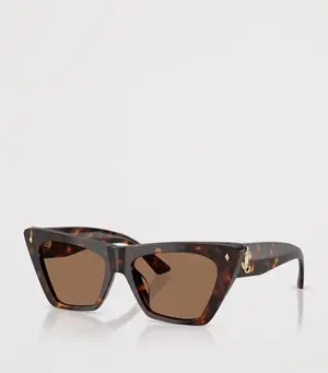 JIMMY CHOO Square Cat Eye Sunglasses