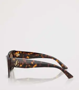 JIMMY CHOO Square Cat Eye Sunglasses