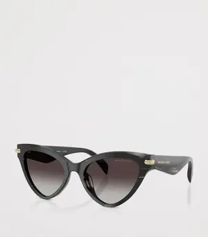 Michael Kors Roanoke Cat Eye Sunglasses - Black