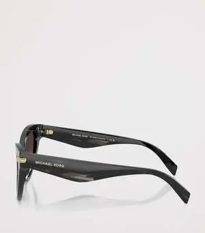 Michael Kors Roanoke Cat Eye Sunglasses - Black