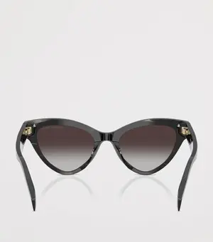 Michael Kors Roanoke Cat Eye Sunglasses - Black