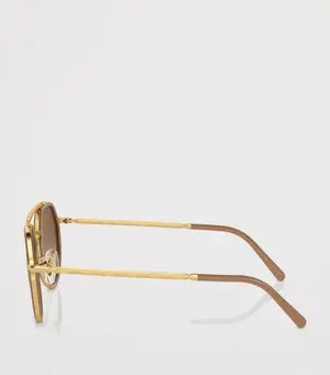 Ray-ban Metal Irregular Sunglasses