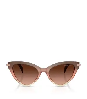 Michael Kors Roanoke Cat Eye Sunglasses - Pink