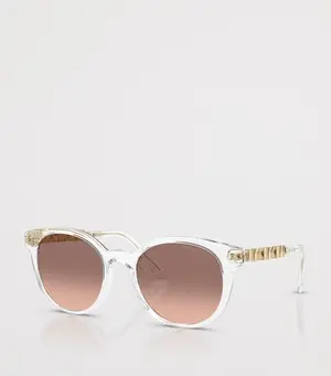 Michael Kors Pienza Round Sunglasses