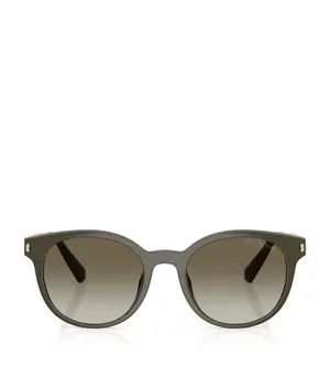 Michael Kors Pienza Round Sunglasses - Green