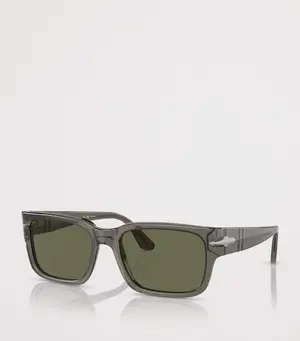 Persol Acetate Rectangle Sunglasses