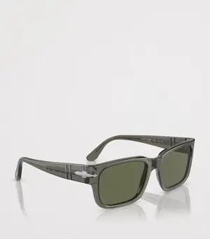 Persol Acetate Rectangle Sunglasses
