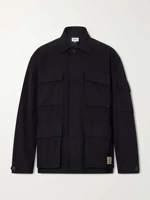 Carhartt Work In Progress Manderson Cotton-ripstop Jacket - Black