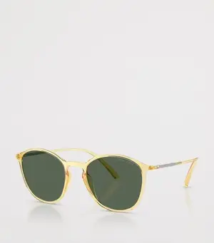 Giorgio Armani Round Phantos Sunglasses