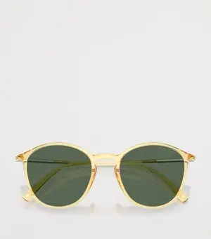 Giorgio Armani Round Phantos Sunglasses