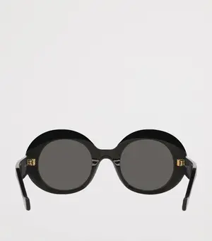 Loewe Anagram Oversized Round Sunglasses