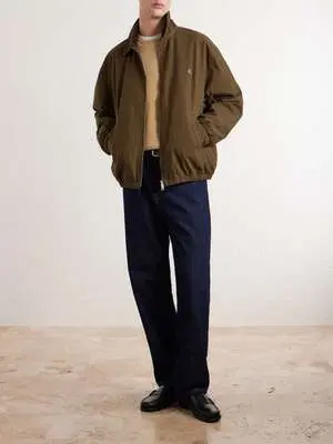 Carhartt Work In Progress Madison Logo-embroidered Cotton-ripstop Jacket