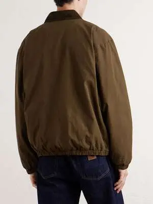 Carhartt Work In Progress Madison Logo-embroidered Cotton-ripstop Jacket