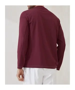 Brunello Cucinelli Logo-embroidered Long-sleeve T-shirt