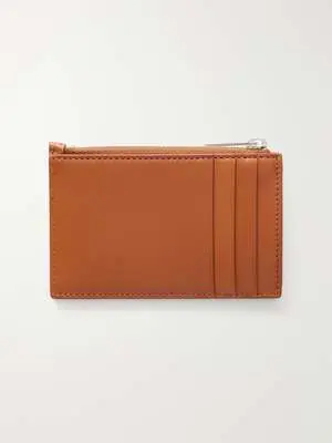 Celine Logo-debossed Leather Cardholder