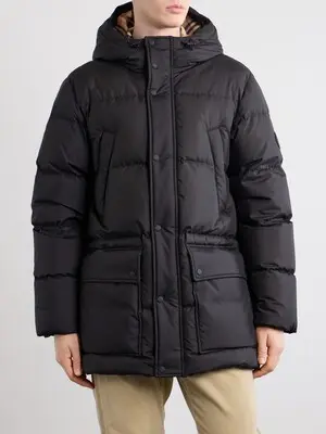 Burberry Quilted Hooded Down Jacket