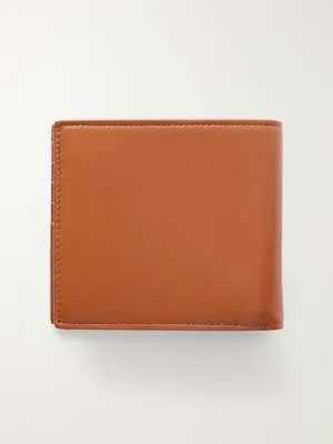 Celine Logo-debossed Leather Billfold Wallet