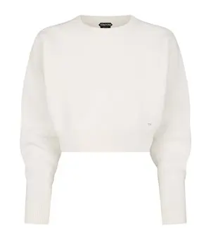 TOM FORD Wool-cashmere Sweater - Ivory