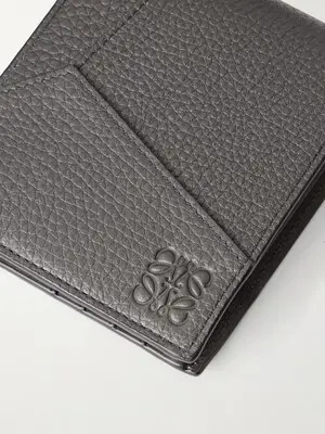 Loewe Puzzle Edge Panelled Full-grain Leather Bifold Wallet