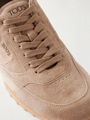 TOD'S Panelled Suede Sneakers