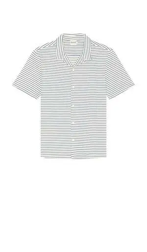 BOUND Stripe Jacquard Shirt In Blue