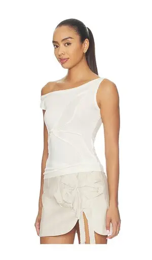 MOTHER OF ALL Papper Off Shoulder Top