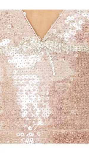 BRONX BANCO Embellished Maxi Dress