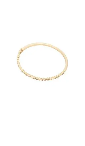 Lili Claspe Reese Bangle In Metallic - Gold
