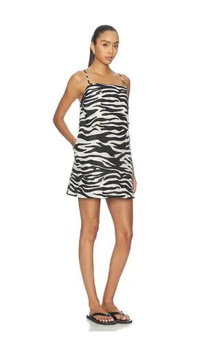 PISTOLA Misa Mini Dress In Black & White
