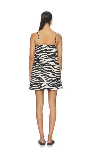PISTOLA Misa Mini Dress In Black & White