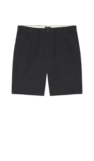 Scotch & Soda Cotton Linen Twill Bermuda Shorts - Black