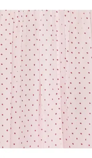ROTATE BY BIRGER CHRISTENSEN Crepe Scoop Neck Maxi Dress