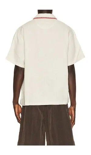 Oas Bronco Girona Shirt In Cream