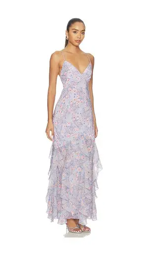 For Love & Lemons Elea Maxi Dress